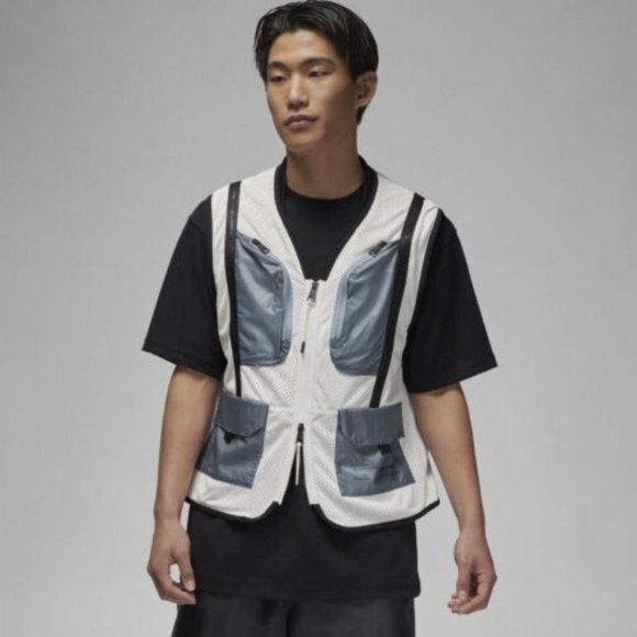 Nike | Jackets & Coats | Nike Jordan 23 Engineered Utility Cargo Vest ...